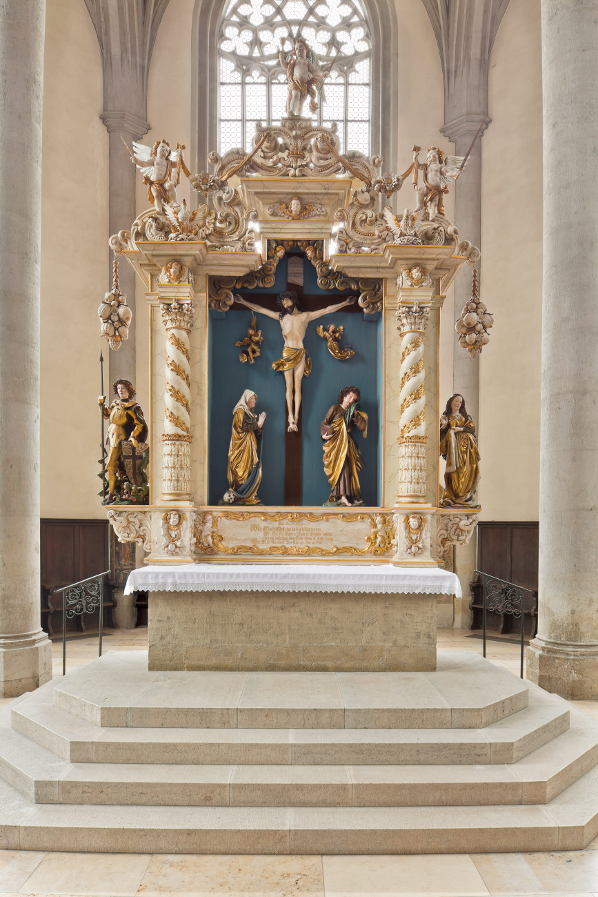 Der Hochaltar | Evangelisch-Lutherische Kirchengemeinde Nördlingen